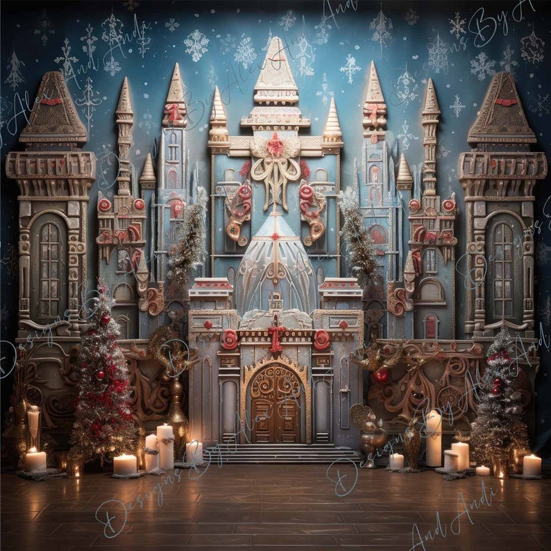 Nutcracker Digital Backdrop Overlay Background Holiday Event Photo ...