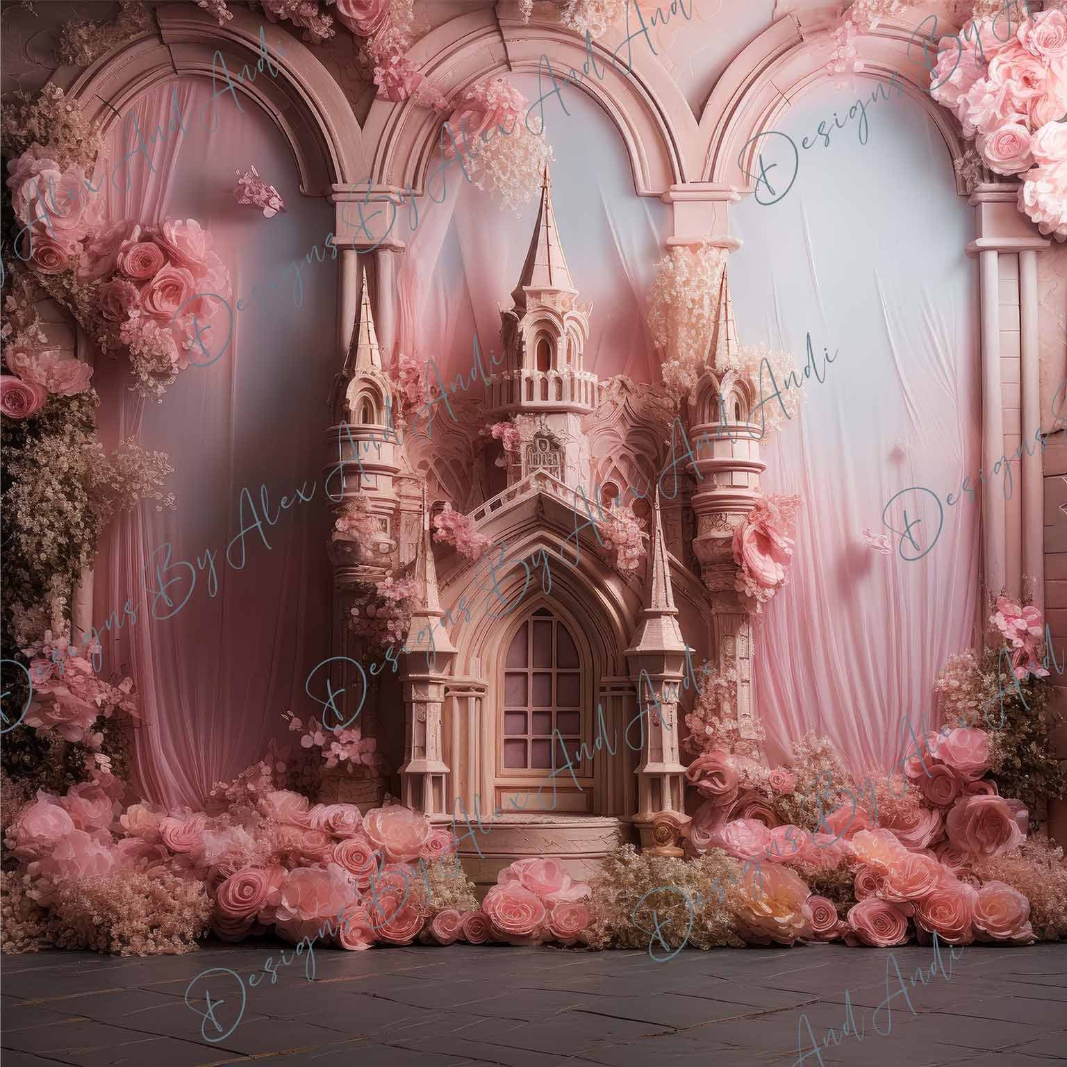 Princess Studio Prop Backdrop Background Digital Child Sweet 16 Photo ...