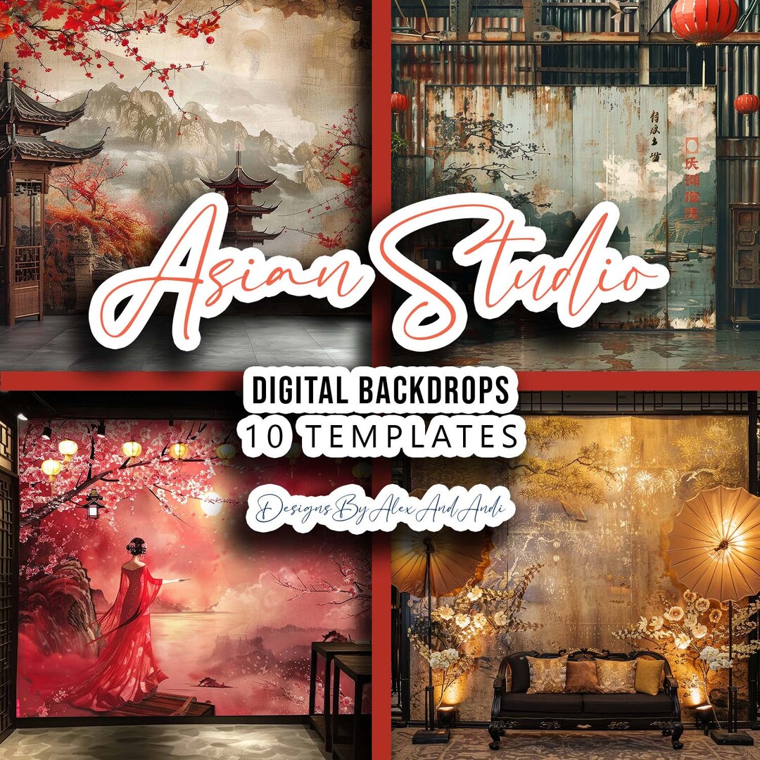 Asian Studio Digital Backdrop Asia Event Oriental Picture Photo Photo ...