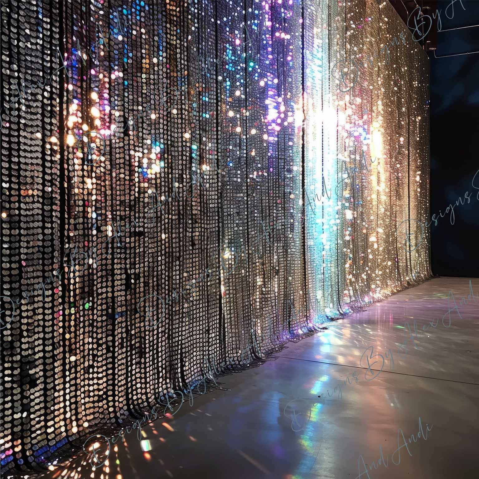 Sequin Celebrity Digital Backdrop Overlay Background Photo Picture ...