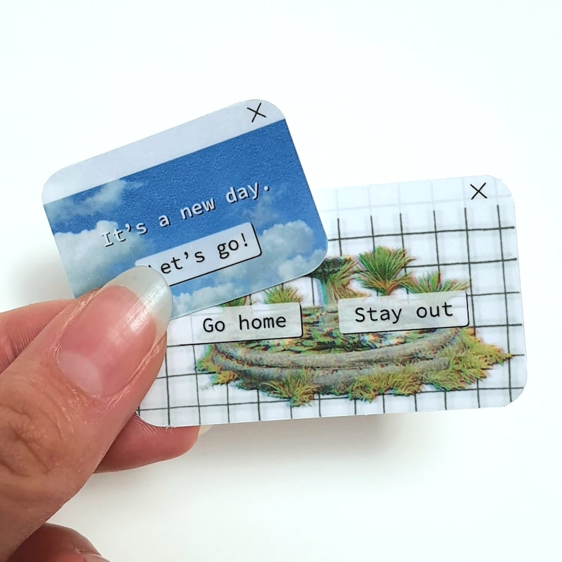 Motivational Pop-ups Sticker Pack - Etsy
