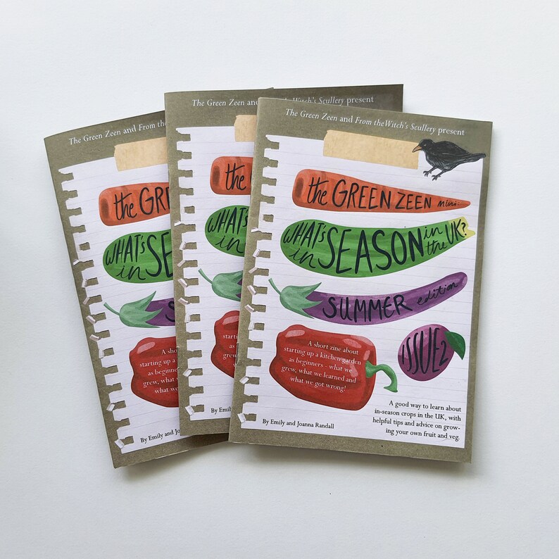 The Green Zeen Issue #2 | What's in Season in the UK? | Mini Zine ...