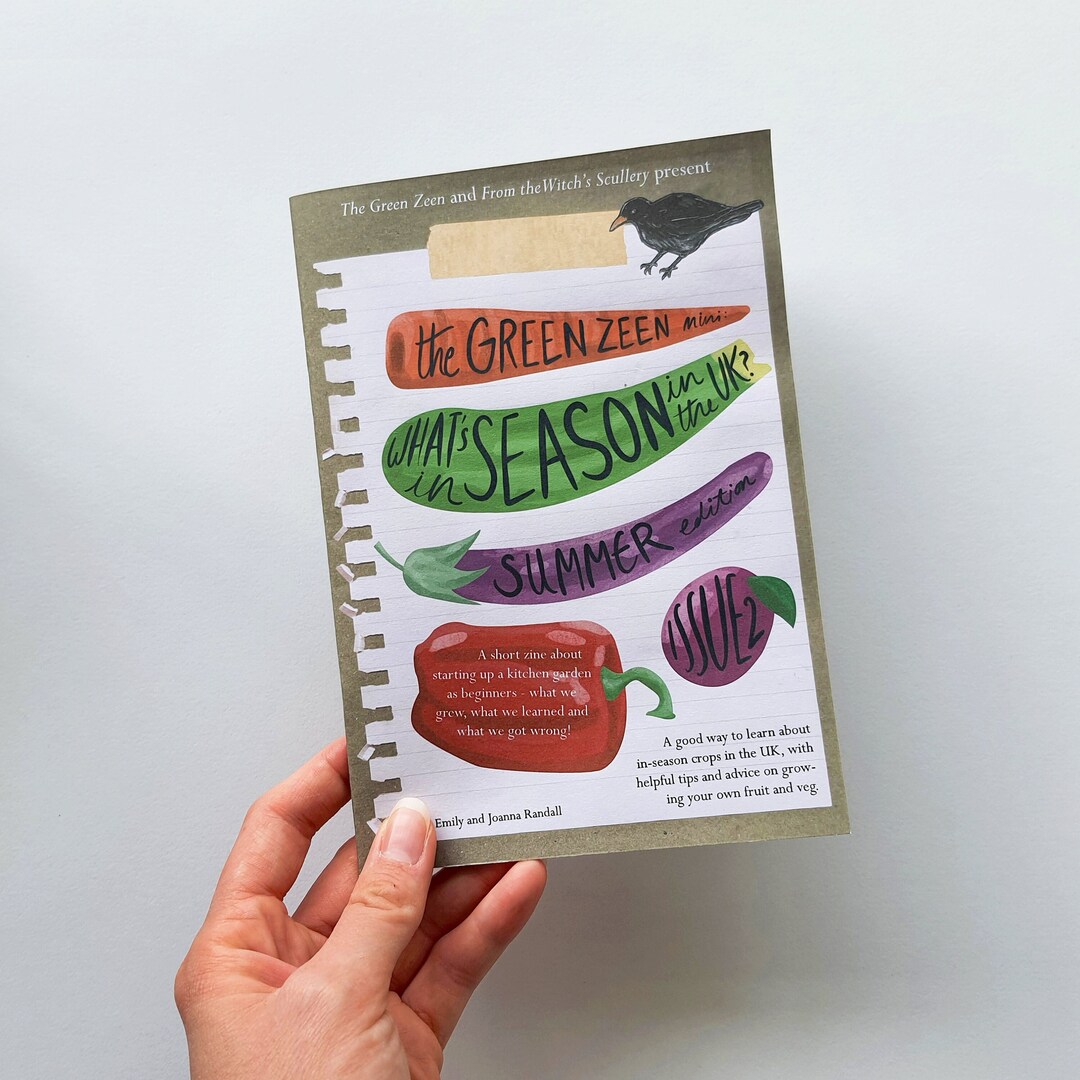 The Green Zeen Issue #2 | What's in Season in the UK? | Mini Zine ...