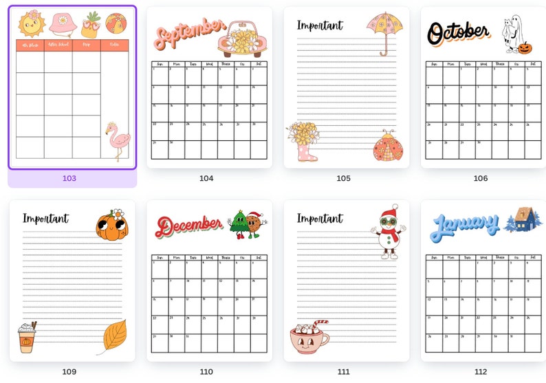 Groovy Teacher Lesson Planner Customizable for the 2024-2025 School ...