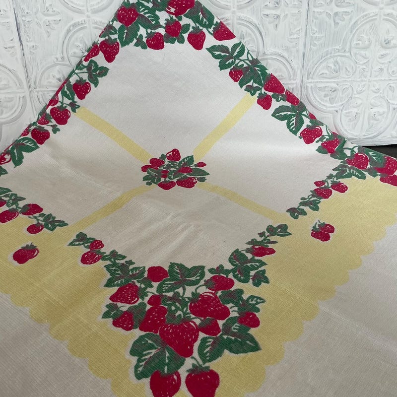 Retro Tablecloths - Etsy