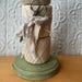 Rustic Decorative Spool Holder With Vintage Scissors and Thread ...