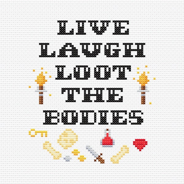 Dungeons and Dragons Cross Stitch - Etsy