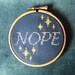 Nope Cross Stitch Pdf Pattern - Etsy