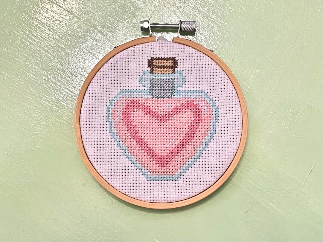 Love Potion Cross Stitch Kit /philter of Love - Etsy