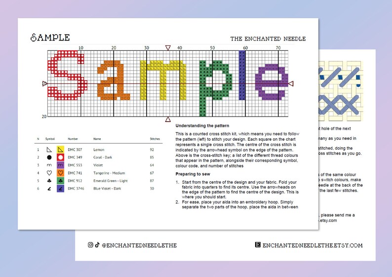 Love Potion Cross Stitch Kit /philter of Love - Etsy