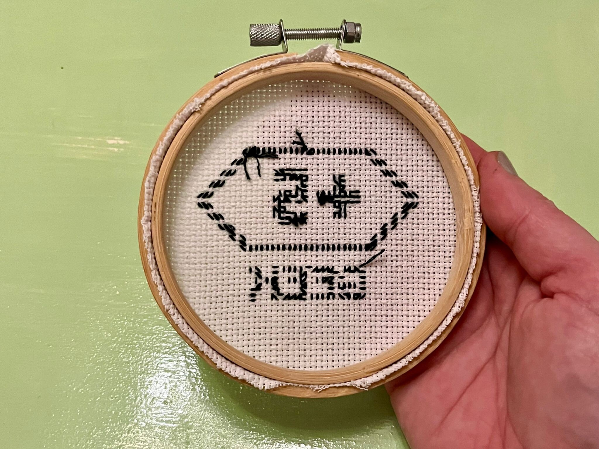 Custom D&D Stat 4 Nerd Cross Stitch Pattern - Etsy