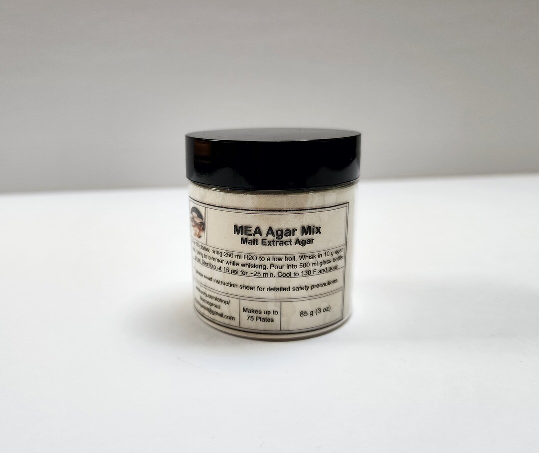 Malt Extract Agar (MEA), Nutrient Agar Powder W/ Peptone - Etsy