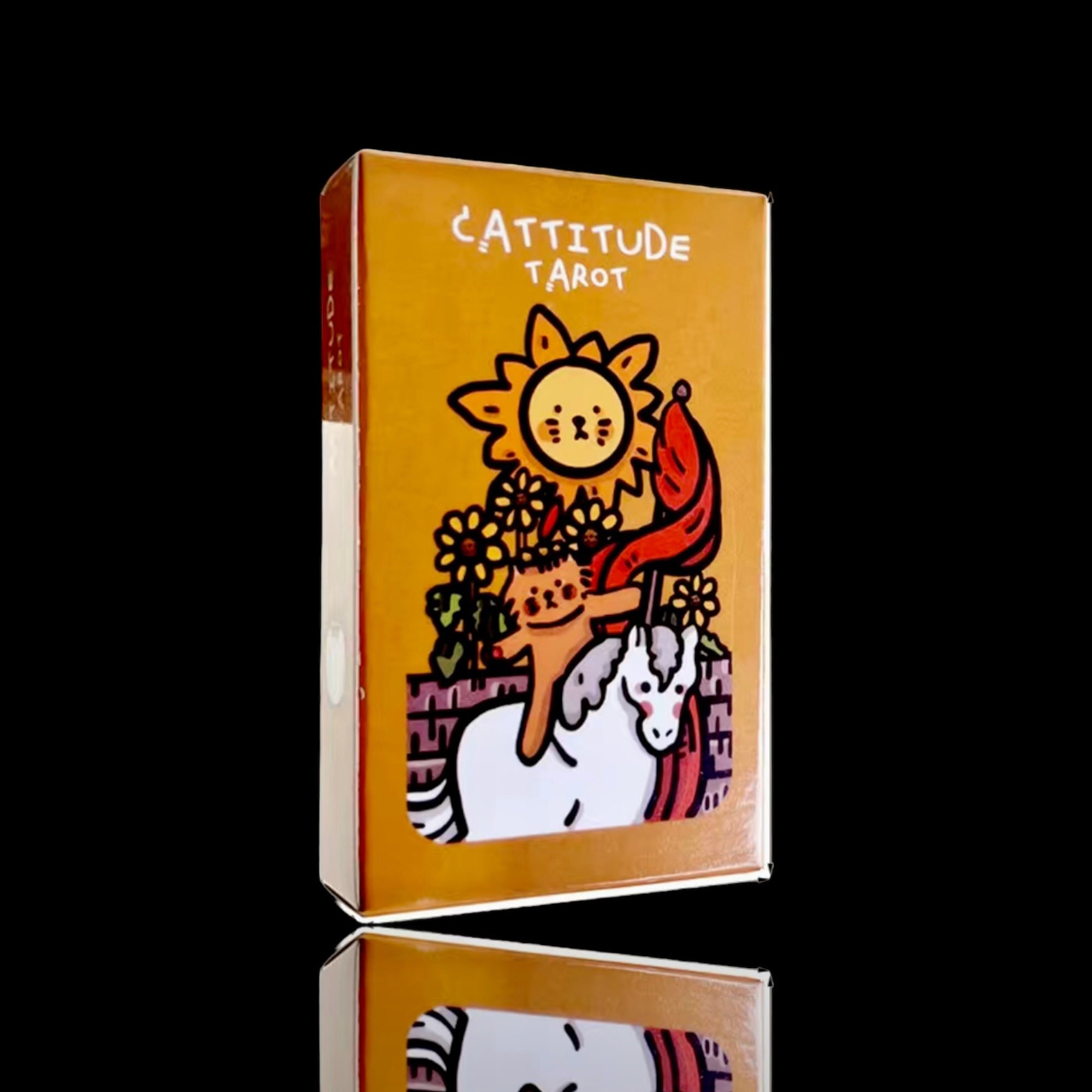 Cattitude Cards Tarot Decks, Cattitude Tarot Cat Meme Tarot, Funny Cat ...