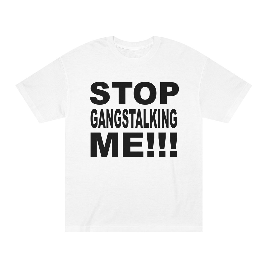 STOP GANGSTALKING ME, Joeyy, Shed Theory - Etsy