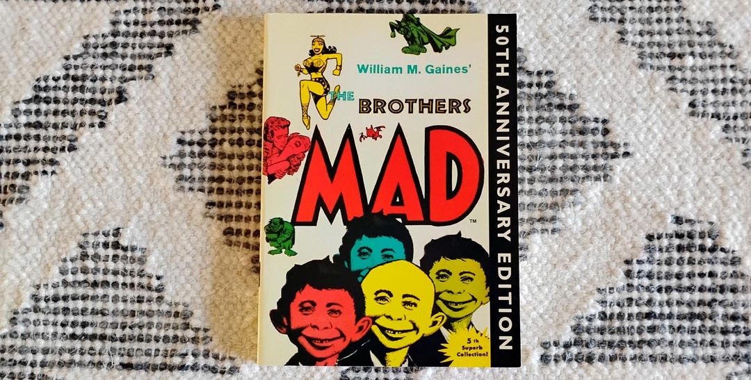 William M. Gaines' the Brothers Mad Vol. 5 - Etsy