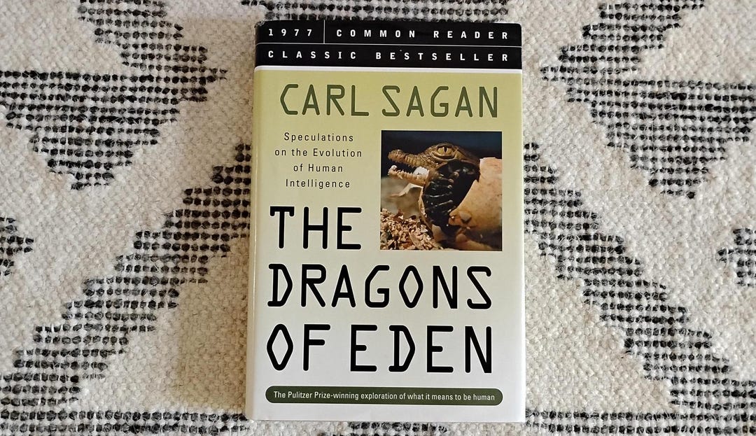 The Dragons of Eden by Carl Sagan - Etsy