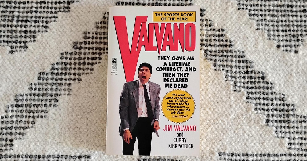 Valvano by Jim Valvano and Curry Kirkpatrick - Etsy