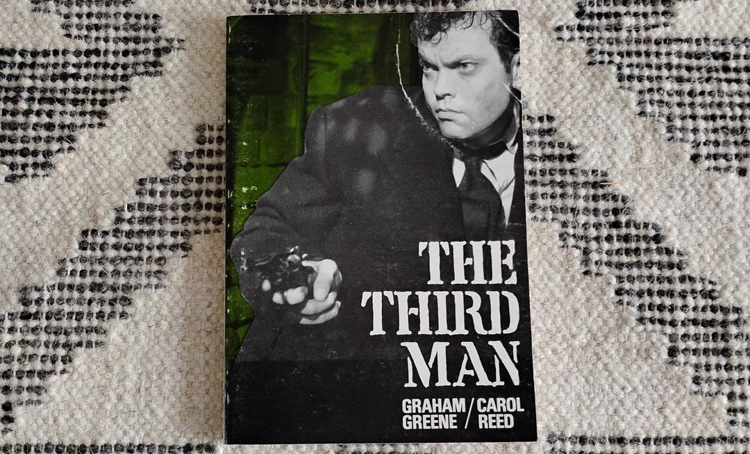 The Third Man by Graham Greene and Carol Reed (modern Film Scripts) - Etsy