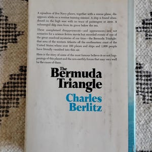 The Bermuda Triangle by Charles Berlitz - Etsy