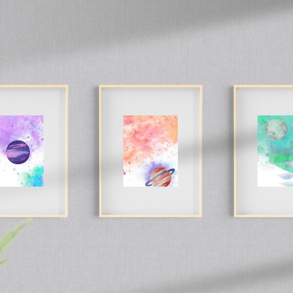 Galaxy Wall Art - Etsy