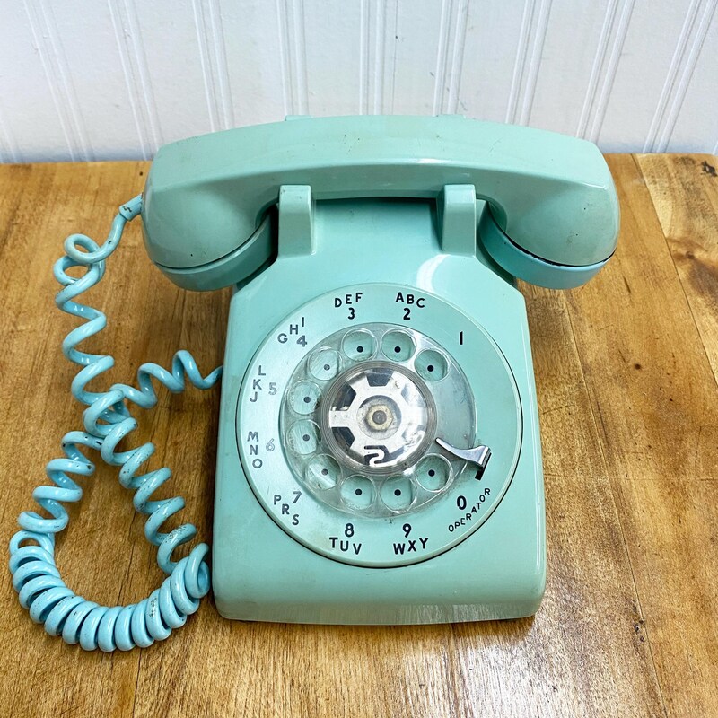 Vintage Rotary Phone - Etsy