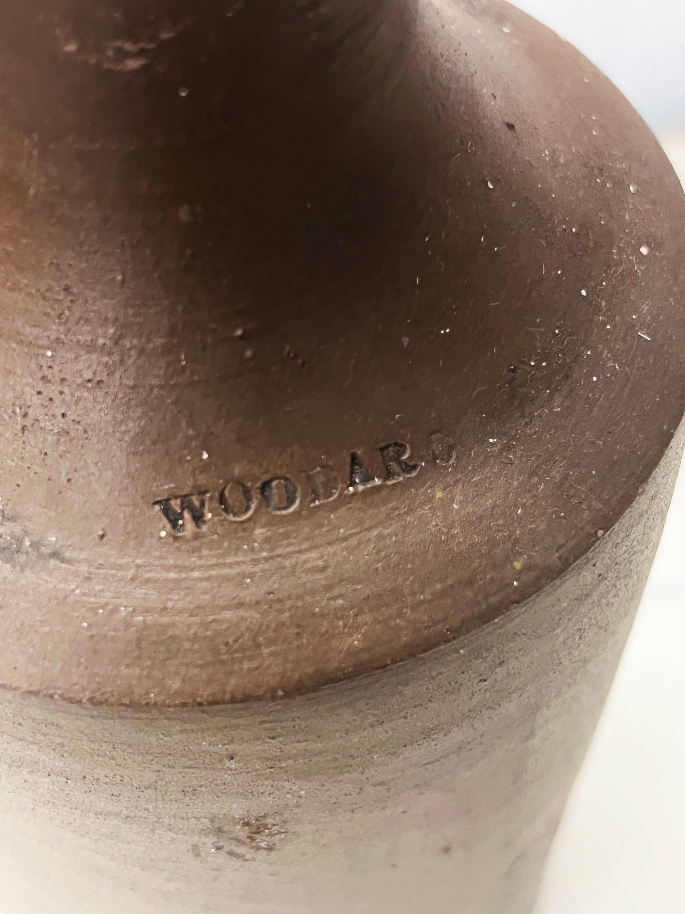 Vintage Brown Stone Bottle "woodard" - Etsy