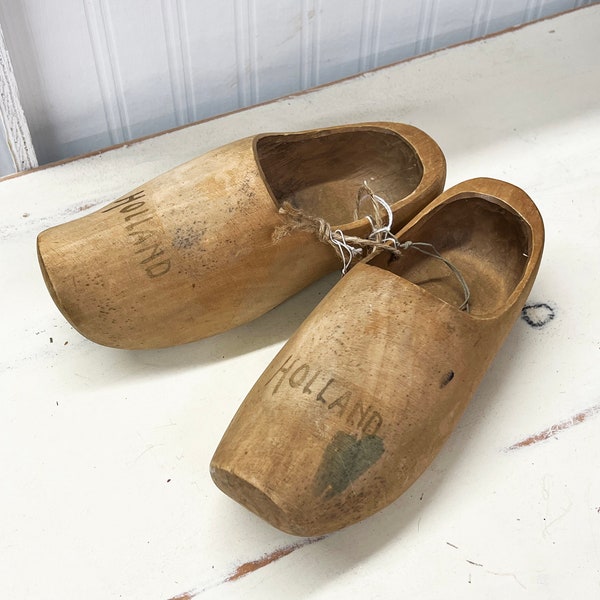 Wooden Dutch Shoes - Etsy