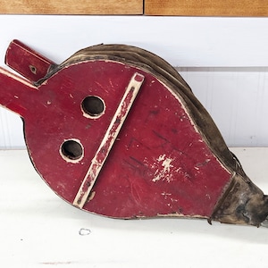 Antique Primitive Bellows Made With Wood, Leather and Metal - Etsy