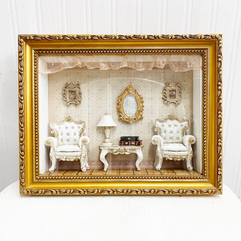 Miniature Room Box - Etsy