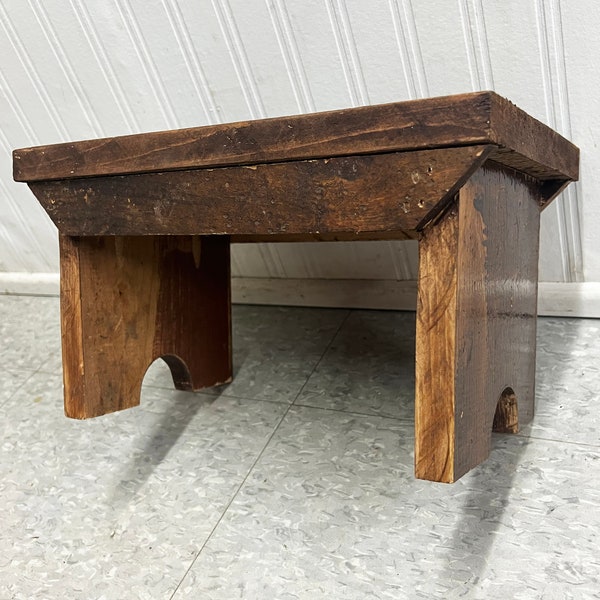 Reclaimed Stool - Etsy