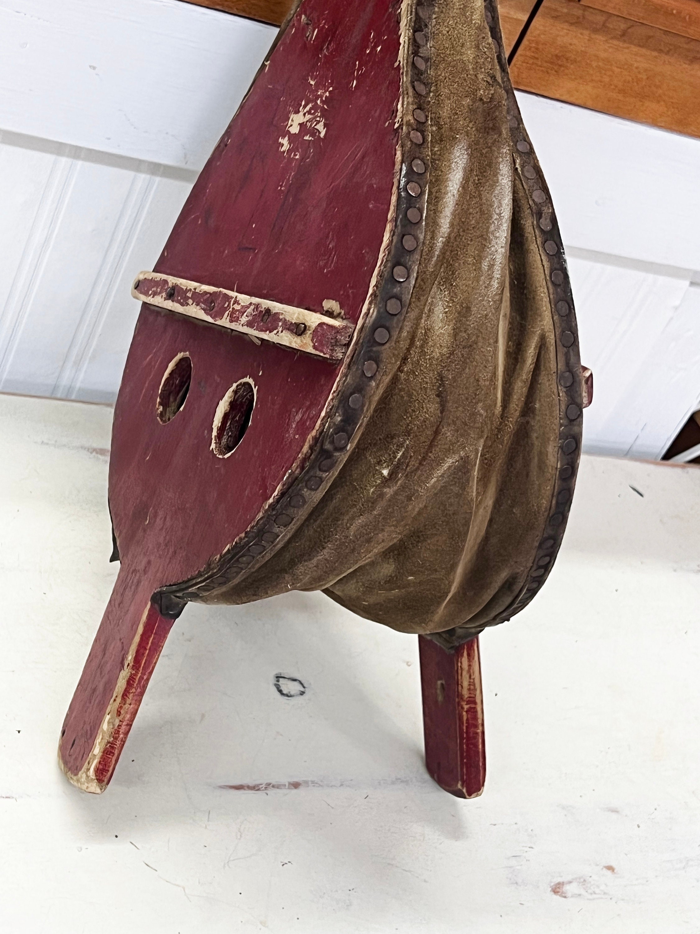 Antique Primitive Bellows Made With Wood, Leather and Metal - Etsy