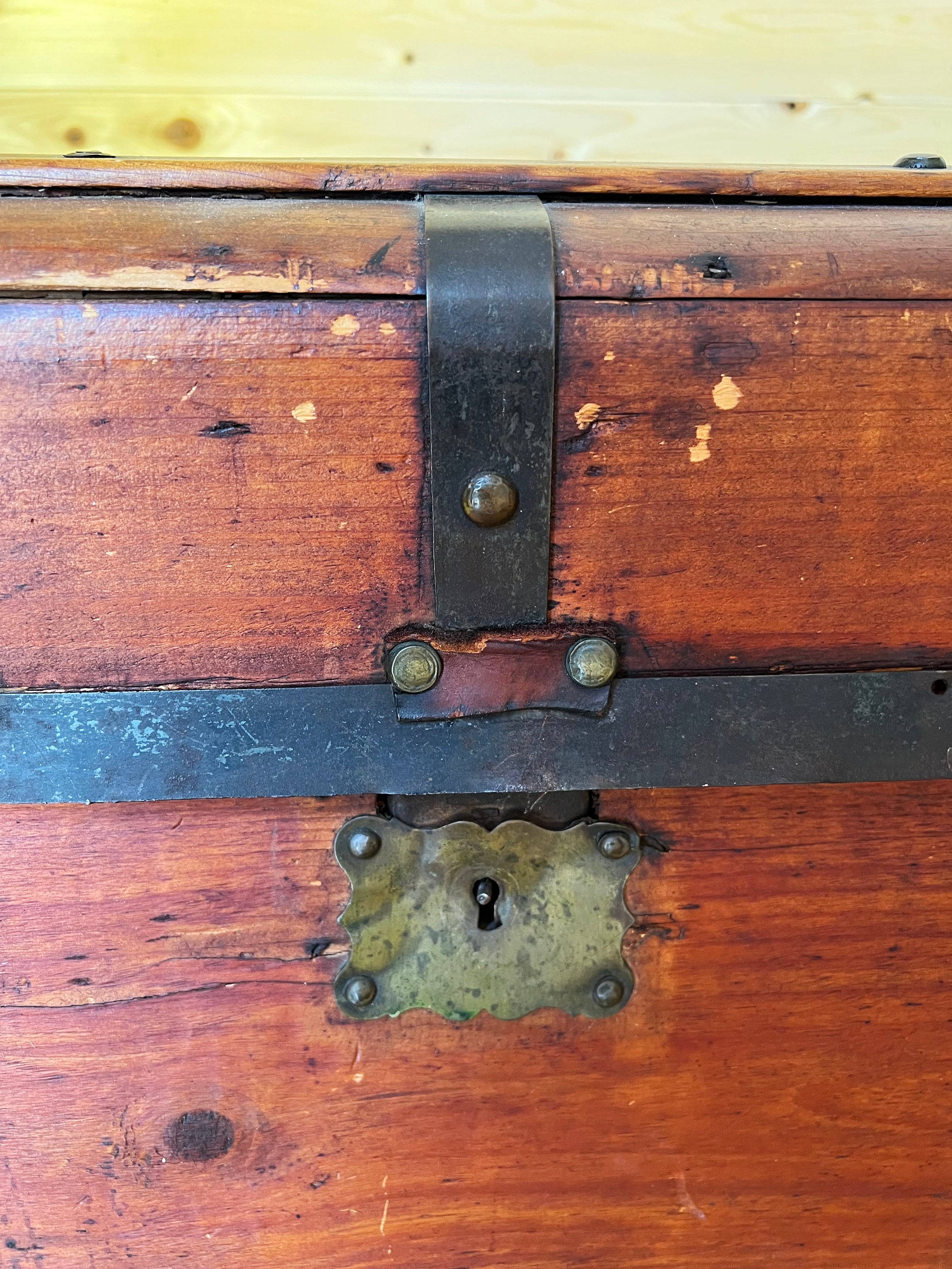 RARE 1860's Jenny Lind Steamer Trunk - Etsy