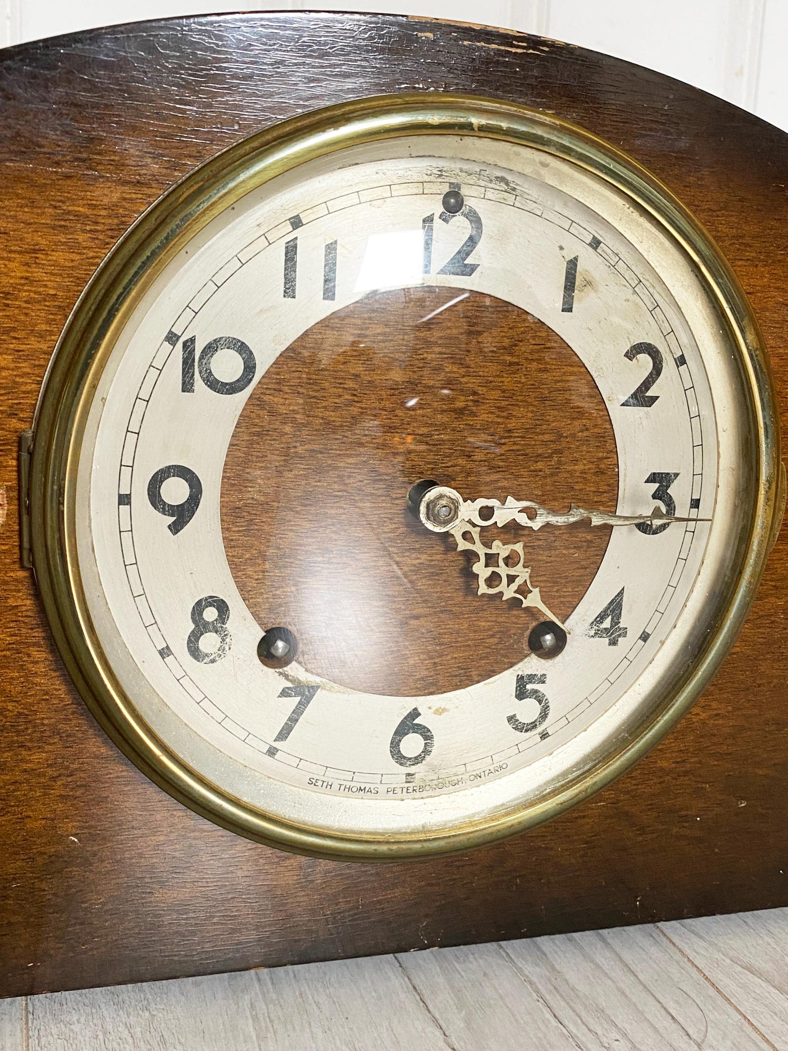 Antique Seth Thomas Mantel Clock, Made in Canada - Etsy