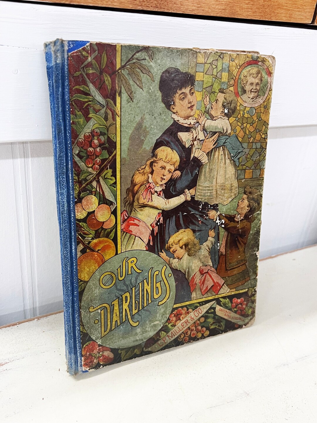 RARE 1888 "our Darlings, Rhymes and Chimes Fore Holiday Times" Antique ...