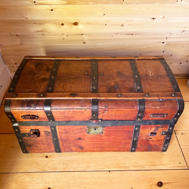 Steamer Trunk - Etsy