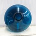 Vintage Blue Glass Vase - Etsy