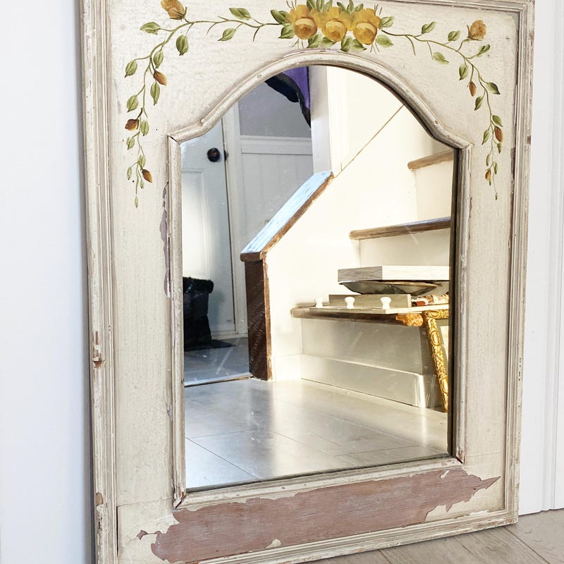 Hand Painted Mirror - Etsy