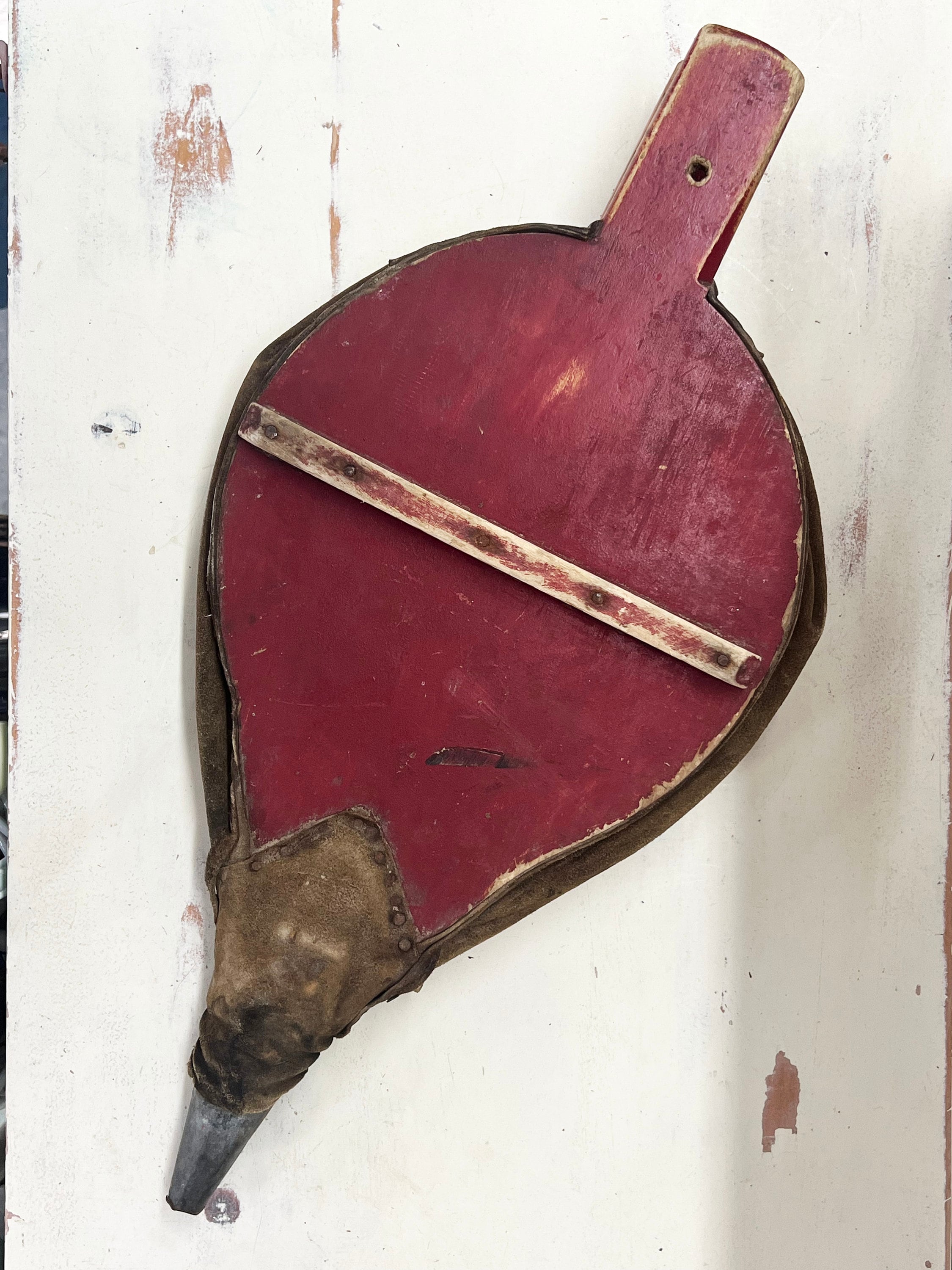 Antique Primitive Bellows Made With Wood, Leather and Metal - Etsy