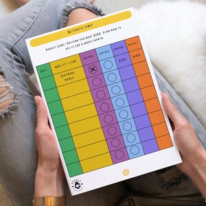 Kids Financial Workbook, Printable Money Activities for Children ...