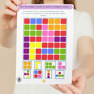 Interactive Color Learning Workbook for Children in Preschool ...