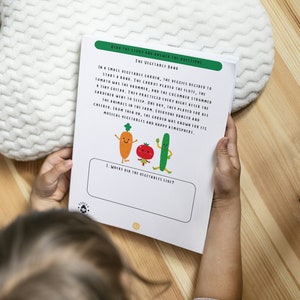 Digital Reading Comprehension Workbook for Kids - 20 Magical Stories ...