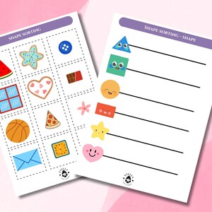 Printable Sorting Game for Kids | Digital Activity | Animals, Fruits ...