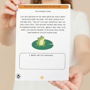 Digital Reading Comprehension Workbook for Kids - 20 Magical Stories ...