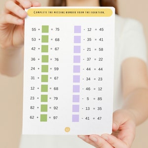 Printable Counting to 100 Workbook | Digital Math Exercises for Kids ...