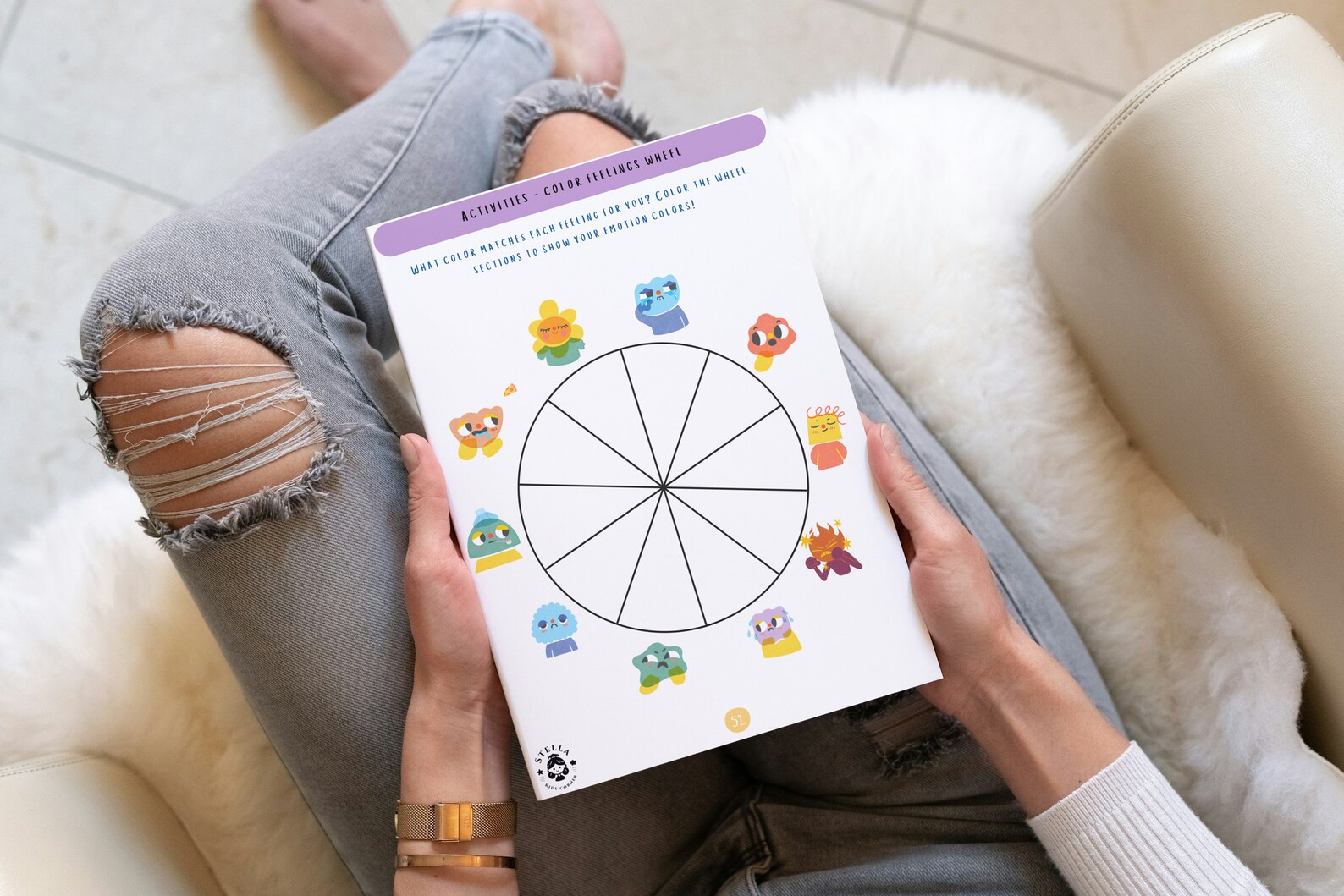 Interactive Color Learning Workbook for Children in Preschool ...