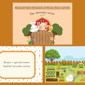 Printable Children’s Book- Barnyard Tales: Benny, Daisy & Lily ...
