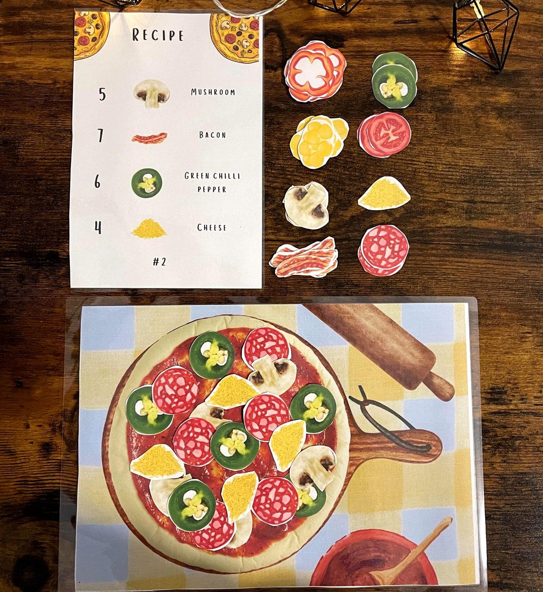 Printable Pizza Making Game for Kids, Cut and Paste, Digital - Etsy