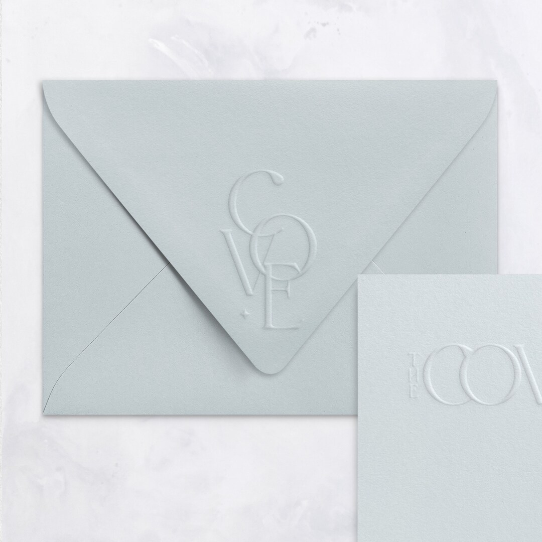 Realistic Embossed Text Mockup | Printing Effects | Embossed Logo ...