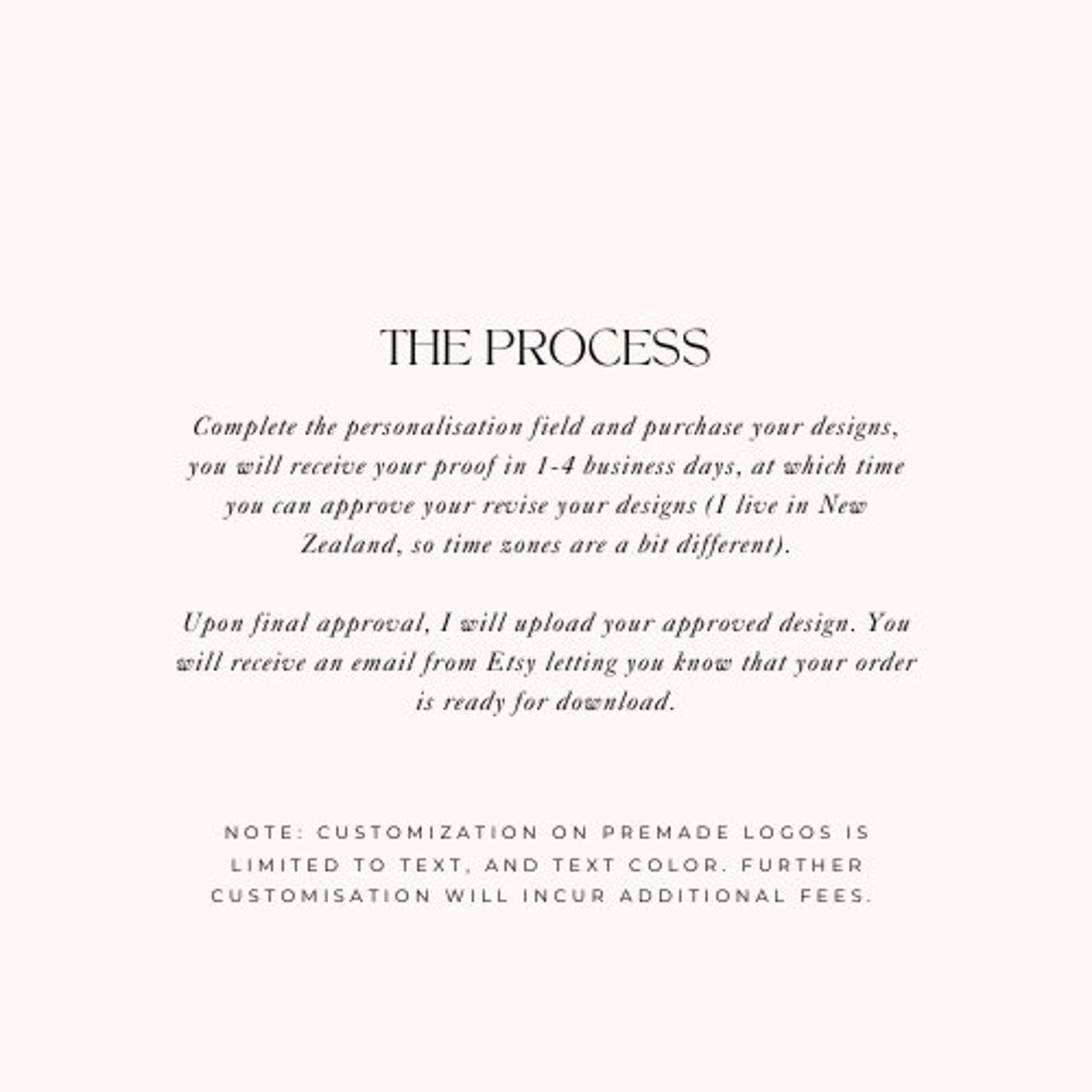 Modern Aesthetic Serif Text Logo Design Set - Modern Logo - Premade ...