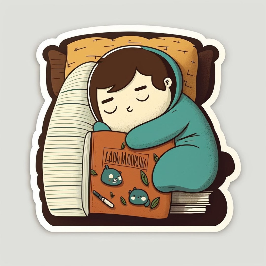 Bedtime Sticker - Etsy